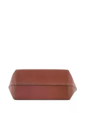 Burberry Soft Pocket Leather Small Tote Bag