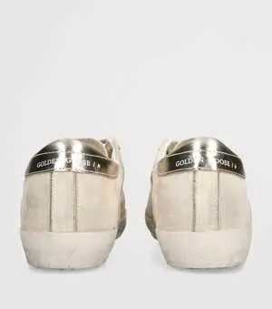 GOLDEN GOOSE Super Star Suede Sneakers - Beige