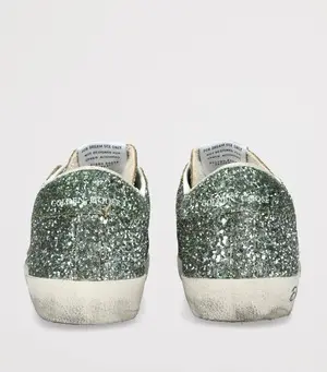 GOLDEN GOOSE Super Star Glitter Sneakers