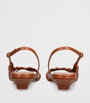Chloé Estra Leather Slingback Sandals