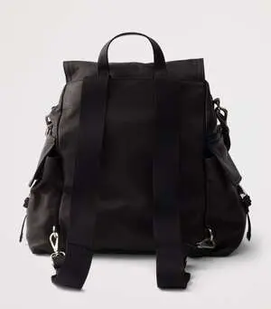 Prada Leather Explore Backpack - Black