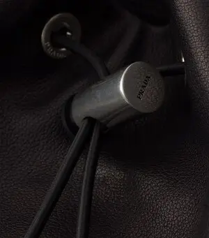 Prada Leather Explore Backpack - Black