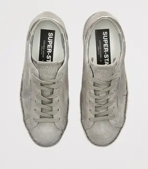 GOLDEN GOOSE Super Star Suede Sneakers - Brown