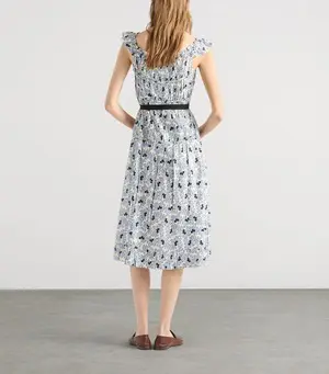 Prada Floral Midi Dress