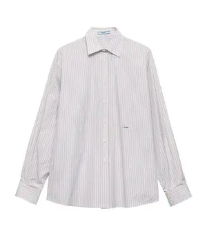 Prada Cotton Poplin Oversized Shirt