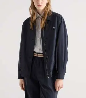 Prada Cotton Poplin Oversized Shirt