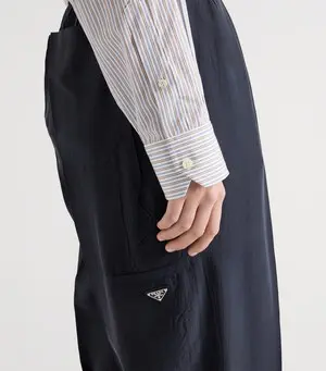 Prada Cotton Poplin Oversized Shirt