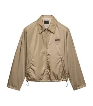 Prada Re-nylon Blouson Jacket - Neutral