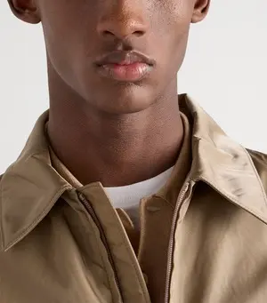 Prada Re-nylon Blouson Jacket - Neutral