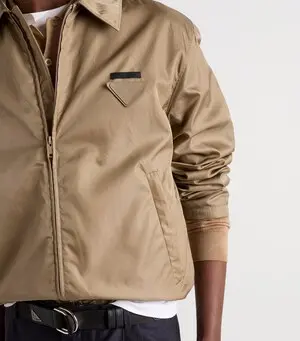 Prada Re-nylon Blouson Jacket - Neutral