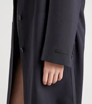 Prada Virgin Wool Trench Coat