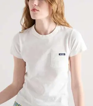 Prada Cotton Jersey Logo T-shirt