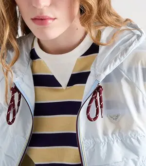 Prada Re-nylon Blouson Jacket - Grey