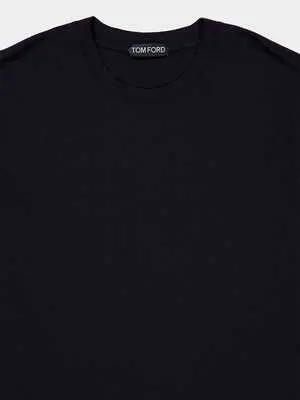 TOM FORD Crewneck T-shirt - Black