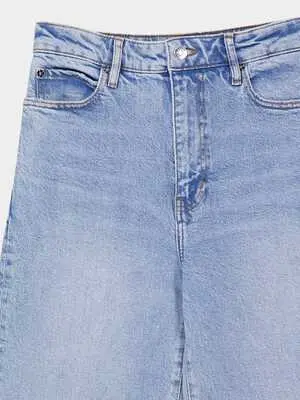 FRAME Dolly Light Wide-leg Jeans
