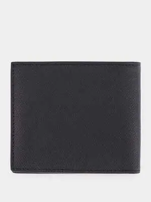 TOM FORD Small Grain Leather Bifold Wallet - Black