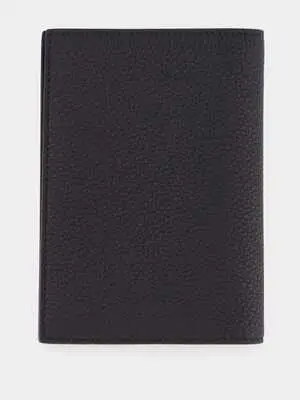 TOM FORD Grain Leather Bi-fold Wallet - Black
