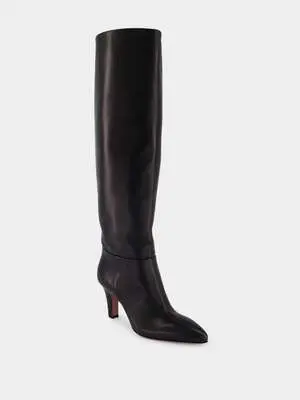 Paris Texas Elsa 75 Leather Knee-high Boots