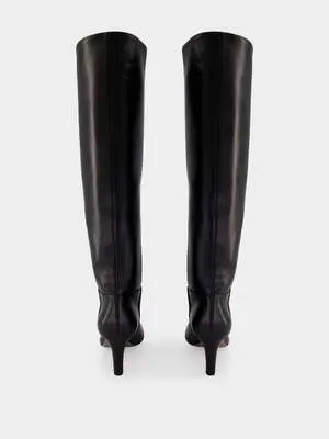 Paris Texas Elsa 75 Leather Knee-high Boots