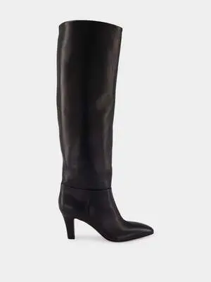 Paris Texas Elsa 75 Leather Knee-high Boots