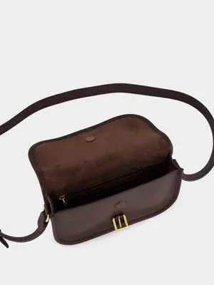 Valentino Garavani Small Antibes Leather Shoulder Bag - Brown