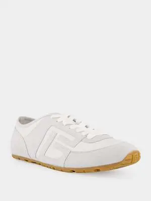 Balmain Racer 45 Leather Trainers