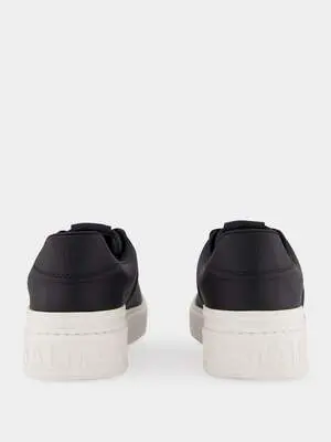 Balmain B-court Leather Sneakers