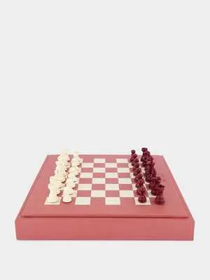 Hector Saxe Paris Bois De Rose Buffalo Chess Box - Pink