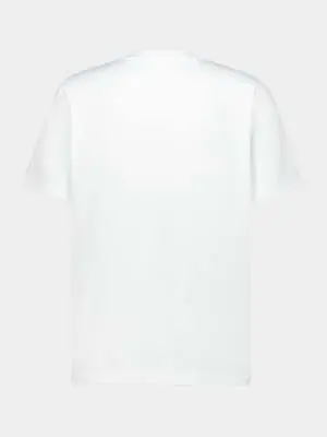Casablanca White Dance Joy Organic Cotton T-shirt - Multicolour
