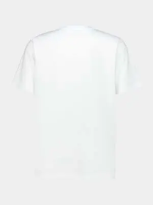 Casablanca White Casa Way Orchid T-shirt - Multicolour