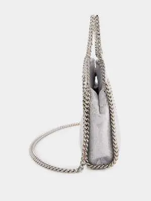 Stella McCartney Tiny Falabella Tote - Silver