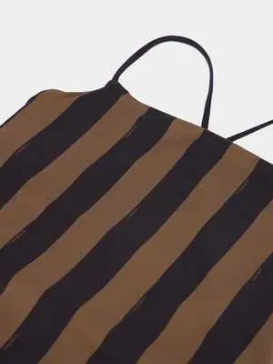 Fendi Ff Pequin Reversible Swimsuit