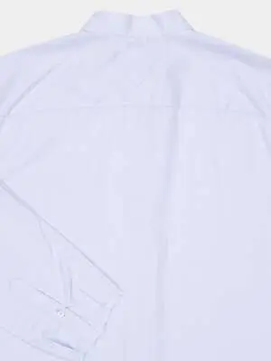 Prada Astro Cotton Mandarin Shirt - Blue