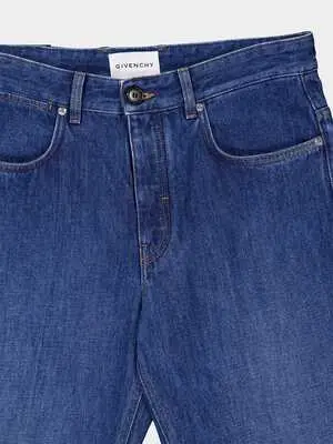 Givenchy Medium Shadow Washed Straight Jeans