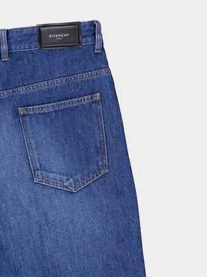 Givenchy Medium Shadow Washed Straight Jeans