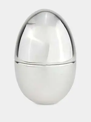 LEITÃO &AMP; IRMÃO Large Smooth Egg - Silver
