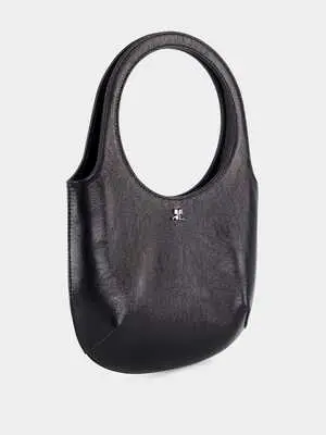 COURREGES Naplack Leather Holy Bag