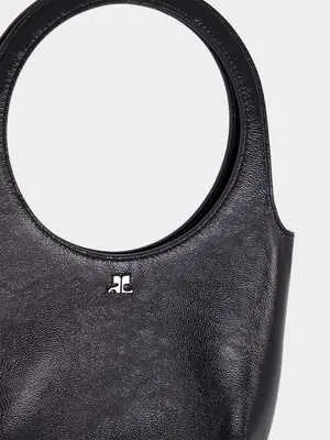 COURREGES Naplack Leather Holy Bag