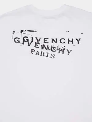 Givenchy Logo Stamp T-shirt - White