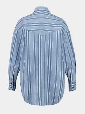 PAULA Brenda Denim Stripes Overshirt