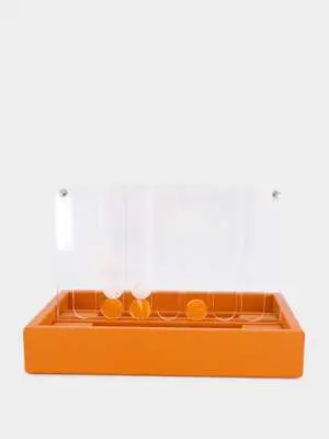 Hector Saxe Paris Leather Connect 4 Game