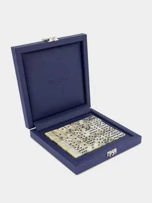 Hector Saxe Paris Bleu De France Deluxe Domino Set