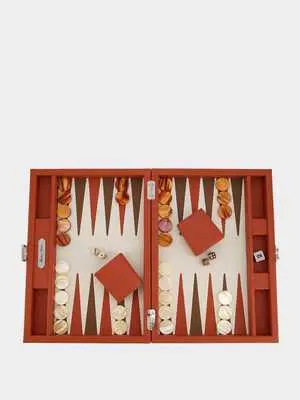 Hector Saxe Paris Brick Medium Baptiste Backgammon Set