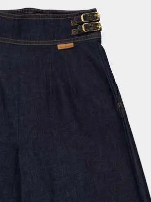 Zimmermann Night Sky Rebellion Denim Tailored Trousers - Blue