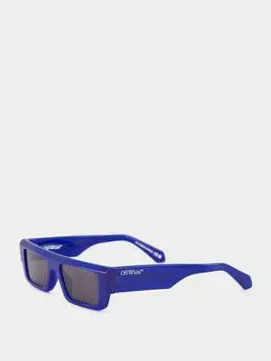 Off-White Pittsburgh Rectangle Sunglasses - Blue