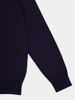 Prada Virgin Wool Crew-neck Sweater - Blue