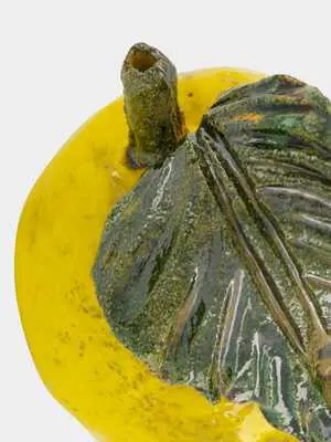 Studio Bongard Medium Ceramic Lemon Sculpture