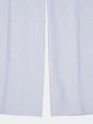 Zimmermann Pinstripe Linen Trousers