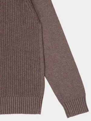 Frescobol Carioca Cedra Grey Romano Cotton-cashmere Polo