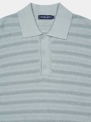 Frescobol Carioca Coastal Vidal Cotton Jacquard Polo